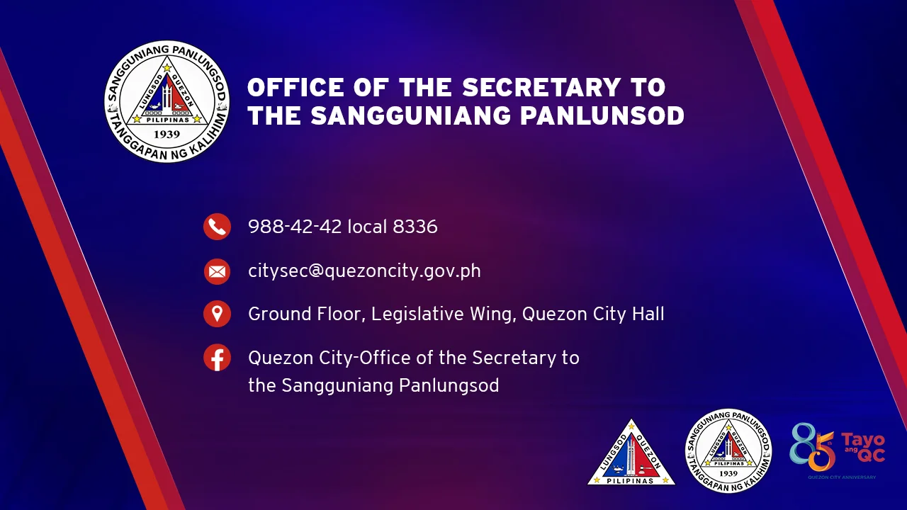 Office of the Secretary to the Sangguniang Panlungsod
